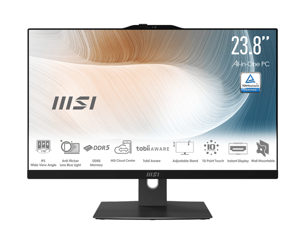 24" MSI Modern AIO (Model AM242P 1M-1651AU) - COM1 International Pty Ltd